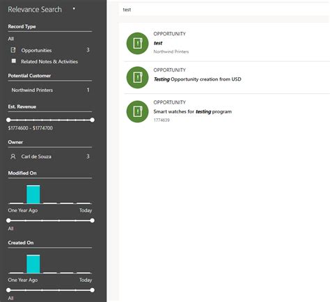 How To Use Relevance Search In Dynamics Carl De Souza