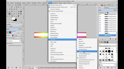 Gimp The Animated Scrolling LED Text Colors In Gimp YouTube