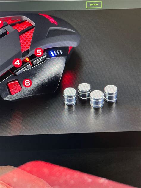 Acer Nitro Mouse Nmw810 Computers And Tech Parts And Accessories Mouse And Mousepads On Carousell