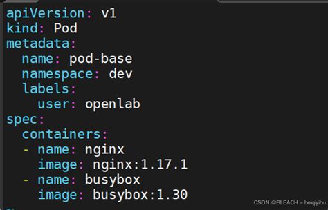 K8s Pod详解 Csdn博客