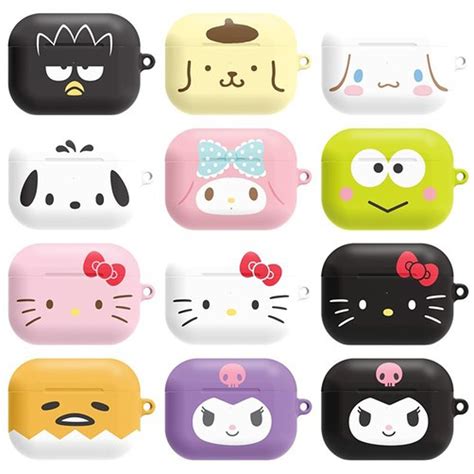 산리오 얼굴 에어팟3 에어팟프로2 에어팟프로 정품 무료배송 당일출고 우체국택배 에이블리