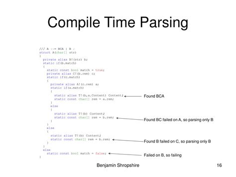 PPT Compile Time Abstraction Techniques For The D Programming Language PowerPoint Presentation