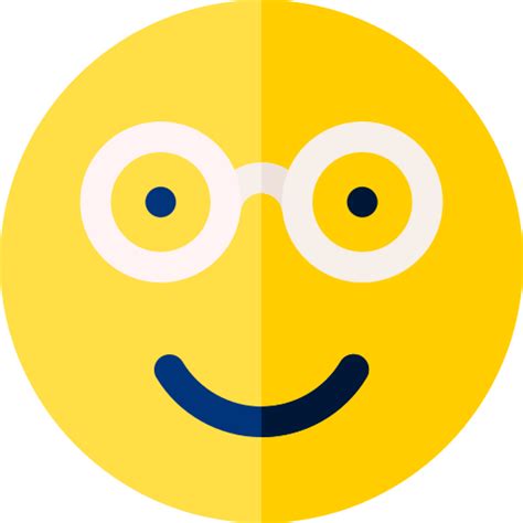 Nerd Basic Rounded Flat Icon