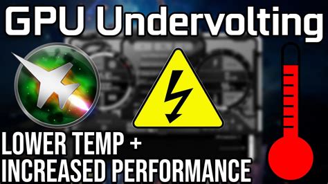 How To Undervolt Gpu Easy Undervolting Guide Consistent Clocks With Lower Temps How To