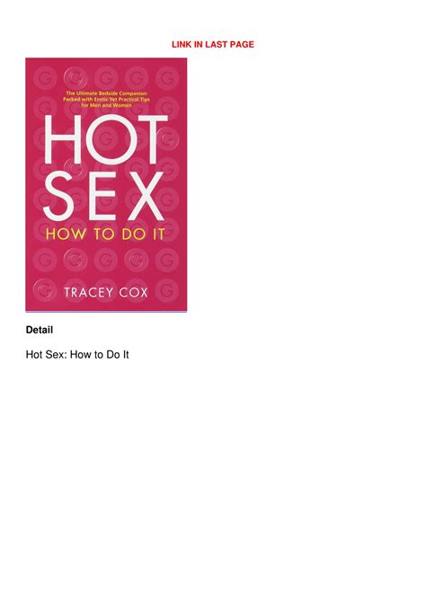 PPT Get PDF Download Hot Sex How To Do It PowerPoint Presentation ID 12600369