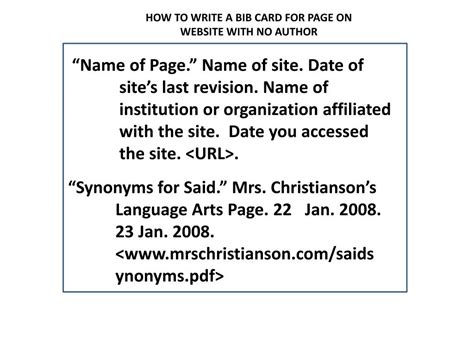 PPT MLA FORMAT PowerPoint Presentation Free Download ID 2578119