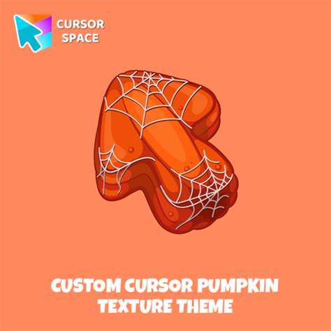 Cute Cursor Custom Cursor Pumpkin Texture Theme Cursor Space
