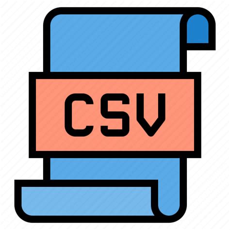 Csv File Document Form Icon Download On Iconfinder