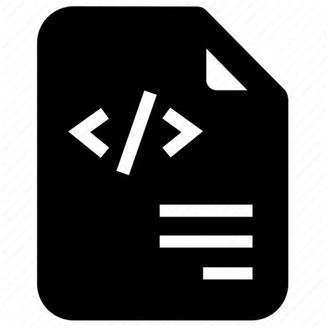 Code Html Programming Project Files Web Page Icon Download On