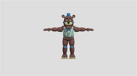 Fnaf Hw 2 Carnie Model Download Free 3d Model By Shalonegamer