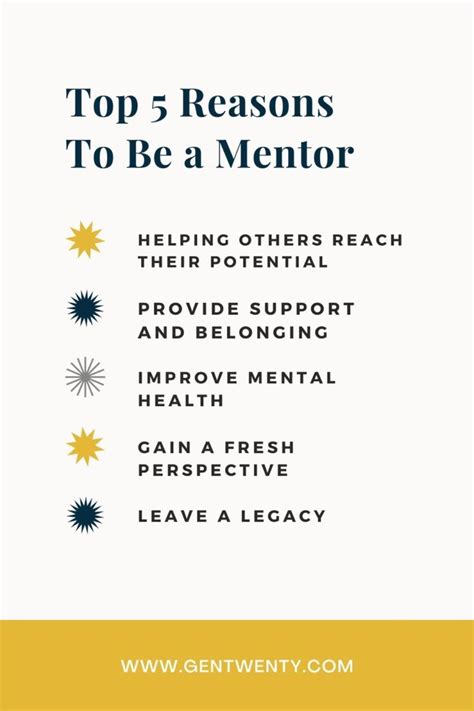 Why Be A Mentor 20 Reasons And Benefits For Mentoring Gentwenty
