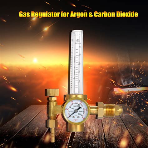 Flow Meter Argon Carbon Dioxide Co₂ Mig Tig Flowme Vicedeal