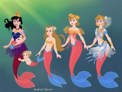 Mer Princess Deva Stages Of Life By Tsukinekoi On Deviantart