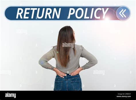 inspiration showing sign return policy business showcase tax