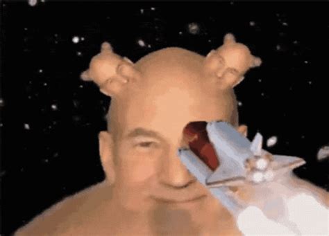 Patrick Stewart Weird Animation 