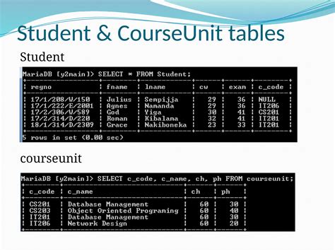 Sql Data Base Management And Design Ppt Free Download