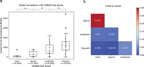 Model Correlated With Clinical Cerad Like Scoring A Box Plots For Each Download Scientific