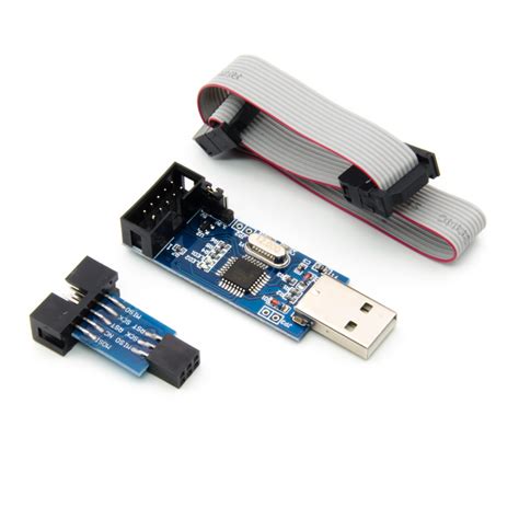 Usbasp Avr Programmer Usb Isp Mit Adapter Stecker Bastelgarage