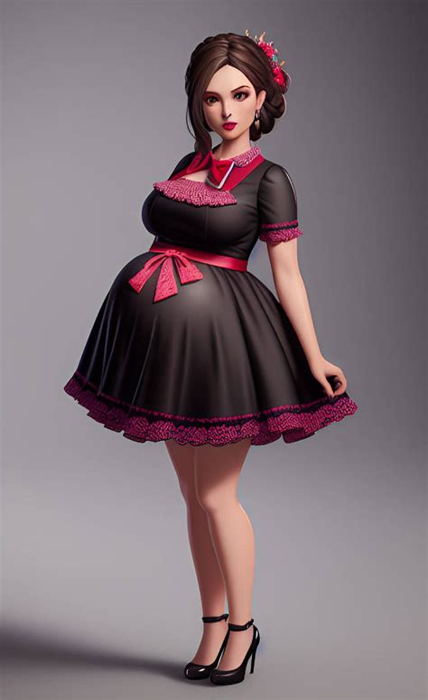 Pregnant Lady Figure By Mrincload On Deviantart