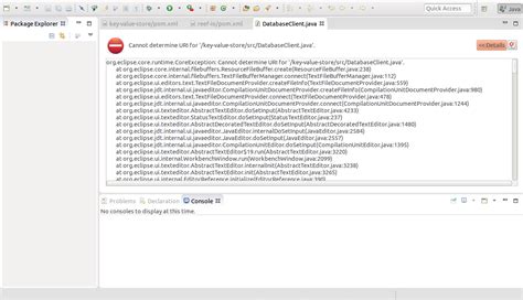 Ubuntu Eclipse Error Cannot Determine Uri For Project Path Stack Overflow