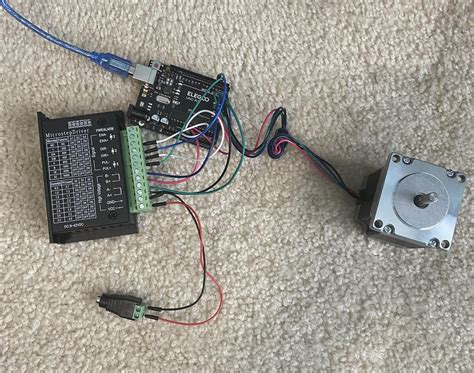 Trouble Driving A Nema 23 Stepper Motor R Arduino