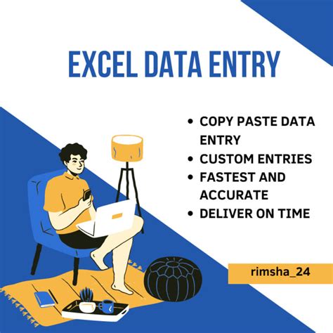 Do Top Notch Fastest And Accurate Excel Data Entry By Rimsha Fiverr
