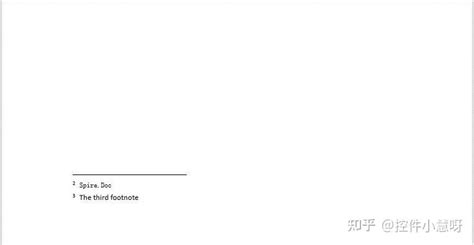 word控件spire doc 【脚注】教程 5 ：单词脚注的位置与数字格式 知乎