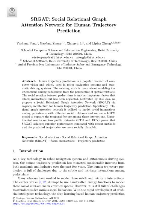 Pdf Srgat Social Relational Graph Attention Network For Human