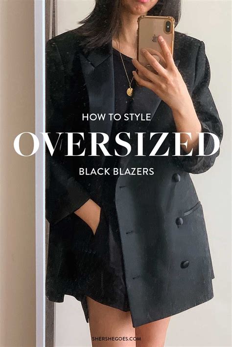 How To Style Oversized Black Blazers Artofit