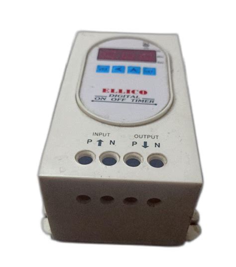 Model Name Number Ets102 Ellico Control Electronic Timers Ac At Rs 2550 Piece In Bengaluru