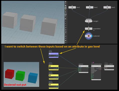 How Can I Assign One Material With Several Colors General Houdini Questions Odforum