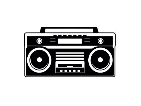 Clipart Boombox Ildaite Boombox Illustration Kassettenspieler