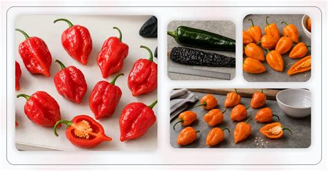 Mexican Peppers All Varieties Used In Mexican Cooking