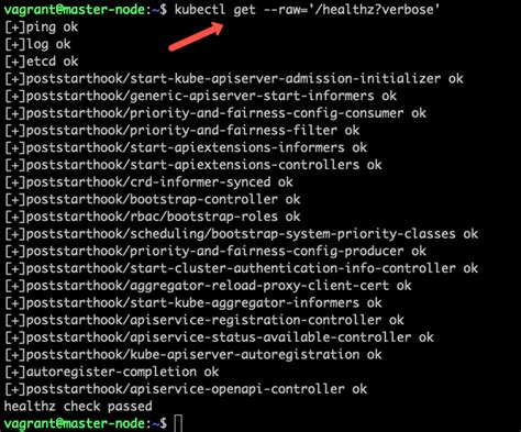 How To Check Kubernetes Cluster Health Status