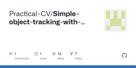 GitHub Practical CV Simple Object Tracking With OpenCV