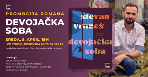 „devojačka Soba” Prvi Roman Stevana Vraneša Magazin