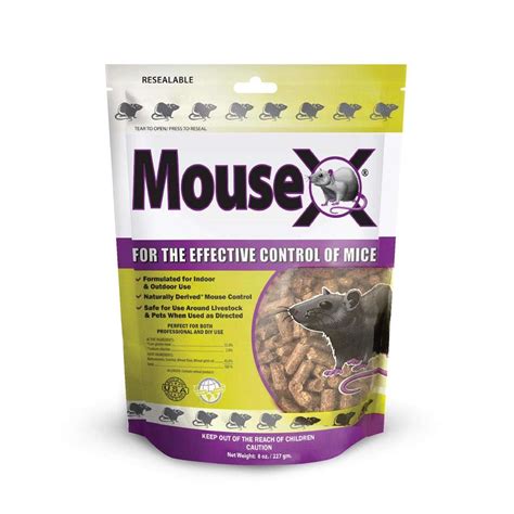 Mousex Non Toxic Bait Pellets For Mice 8 Oz 1 Pk Ace Hardware