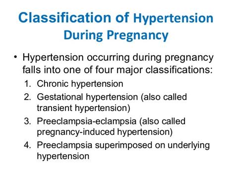 Htn In Pregnancy
