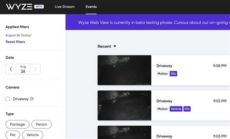 Repeatedly Getting Error On Wyze Web View Beta Wyze Forum