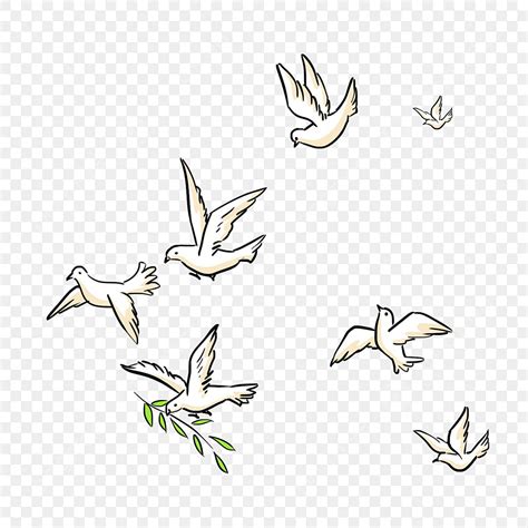 Dibujos De Palomas Blancas