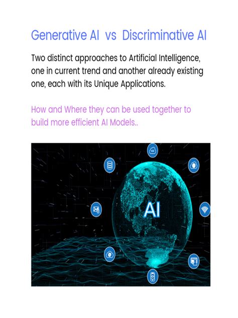 Generative Ai Vs Discriminative Ai Pdf