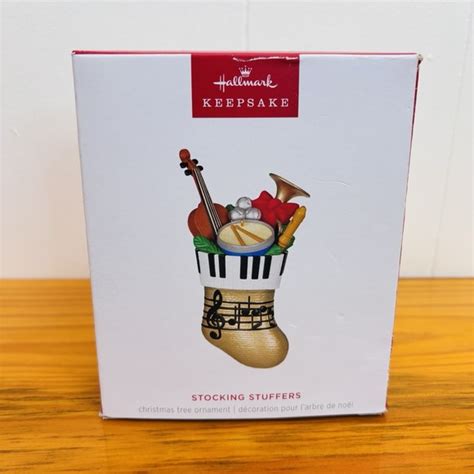 Hallmark Holiday Hallmark 224 Keepsake Ornament Stocking Stuffers 4th Musical Instruments