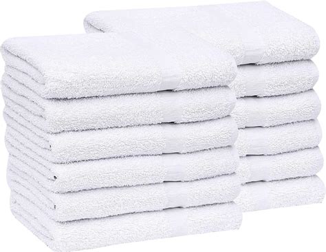 White Hand Towels Economy Salon Towel 15 X 25 Inches