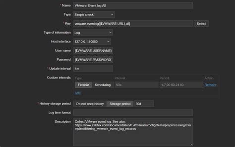 Vmware Event Log Only User Info Zabbix Forums
