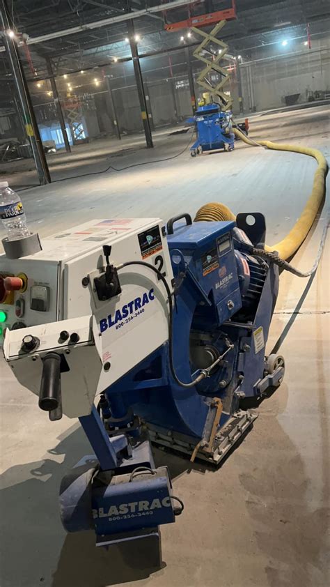 just grind it efficient surface prep with shot blasting facebook