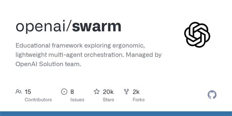 Github Openaiswarm Educational Framework Exploring Ergonomic
