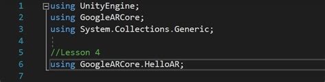 Arcore 101 How To Create A Mobile Ar Application In Unity Part 4