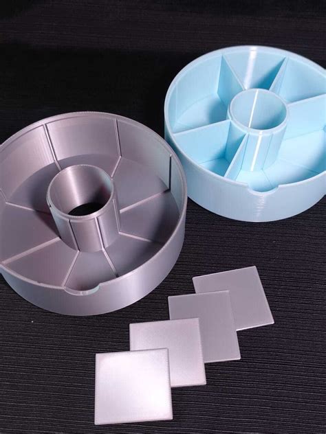 📦 Stackable Circular Storage Container・free Stl File For 3d Printing・cults