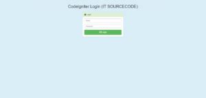 Login Page Or Form In Codeigniter With Mysql