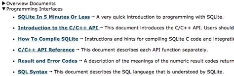 SQLite SQLite 설치 SQLite 문서 참조 devkuma